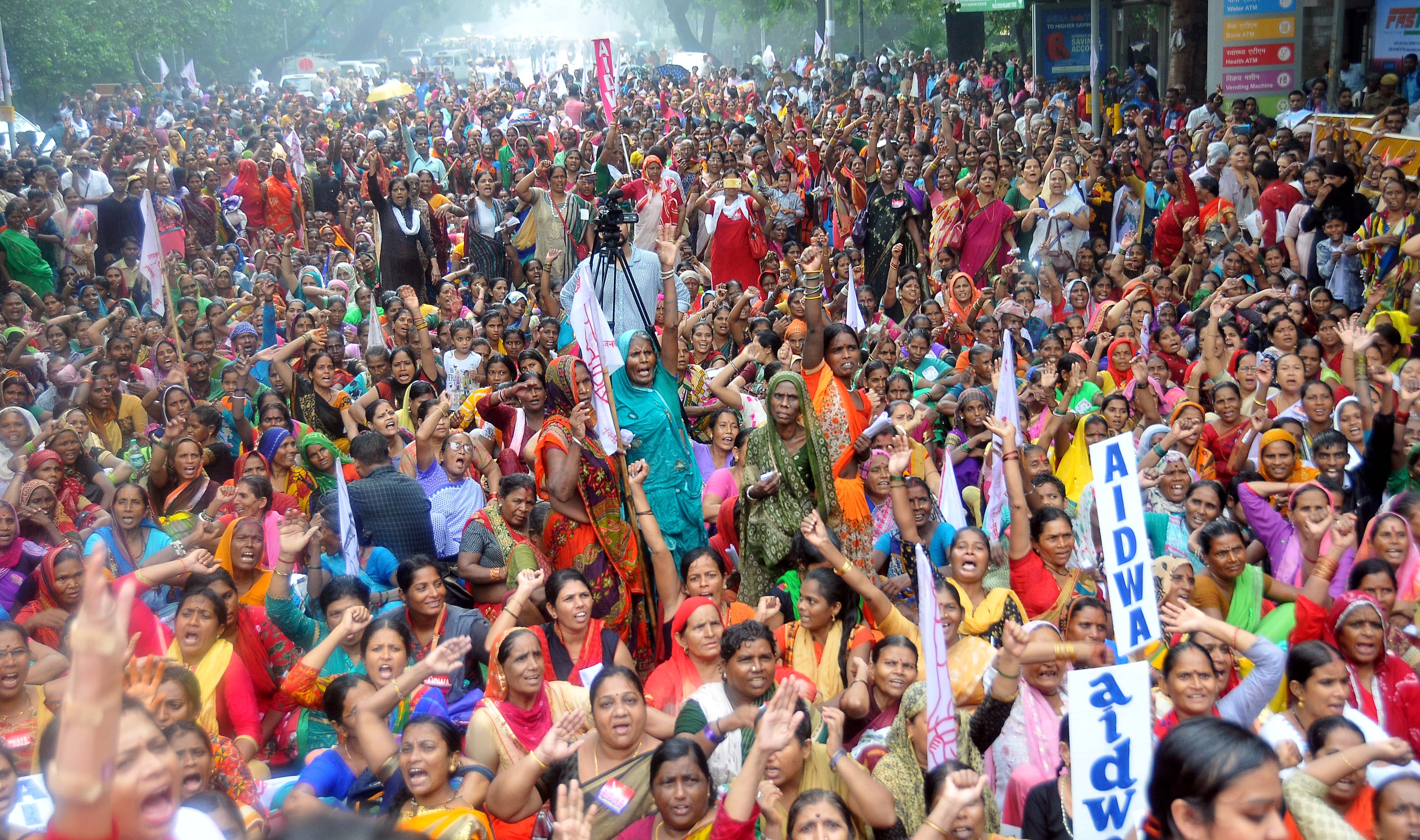All India Women's Protest Rally | Aidwa